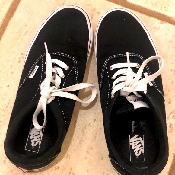 Vans | Shoes | Nearly New Black Vans | Poshmark